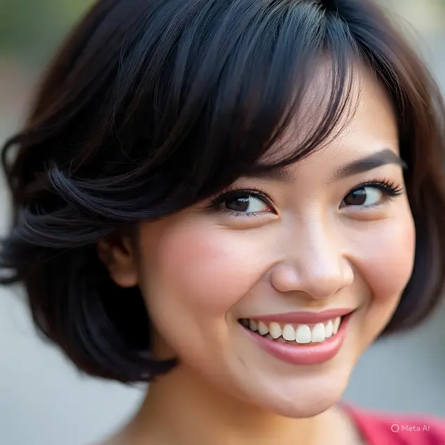 6 Model Rambut Pendek Wanita Gemuk Rambut Tipis Gaya Layered Bob, Bisa Bikin Percaya Diri - Hot ...