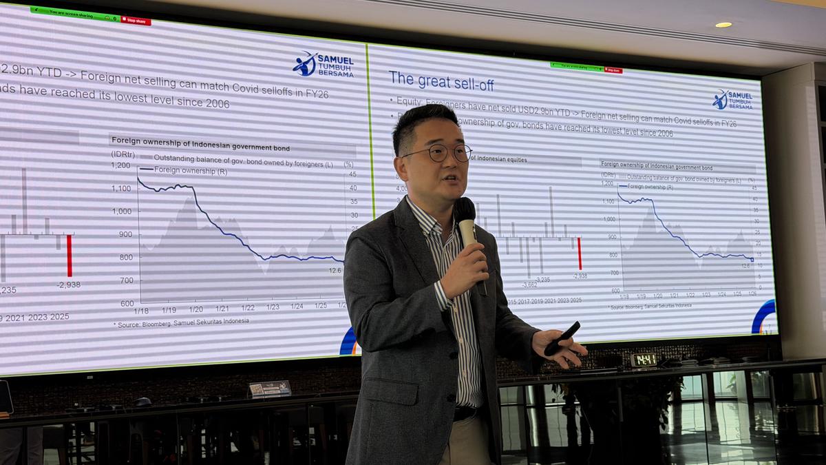 Samuel Sekuritas: Aksi Jual Saham Investor Asing Hampir Setara Era Pandemi