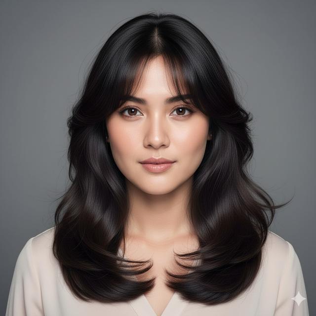 10 Rekomendasi Model Rambut Poni Tipis ala Korea untuk Wajah Kecil