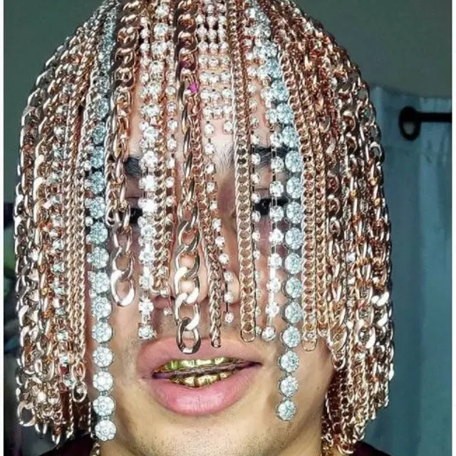 Rapper Meksiko Klaim Jadi Orang Pertama yang Pasang Implan Rambut Emas ...