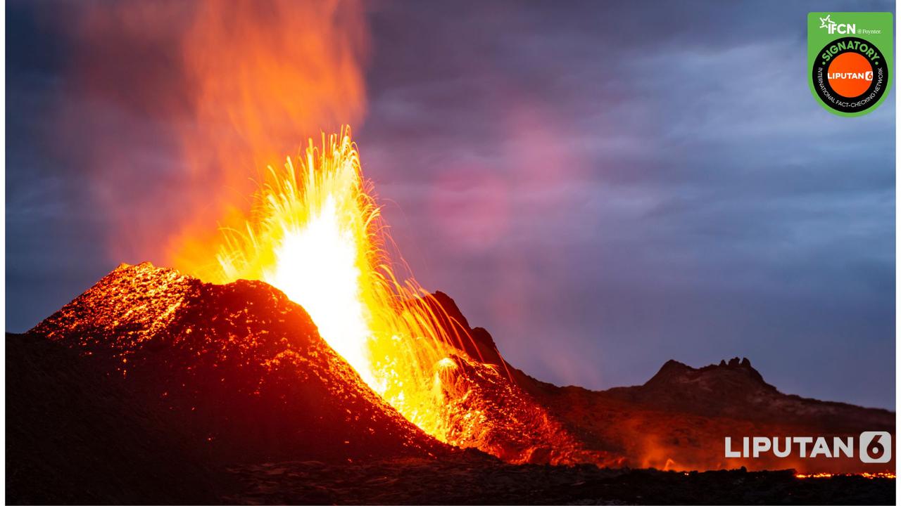 Deretan Hoaks Penampakan Erupsi Gunung Api di Indonesia, dari Gede ...