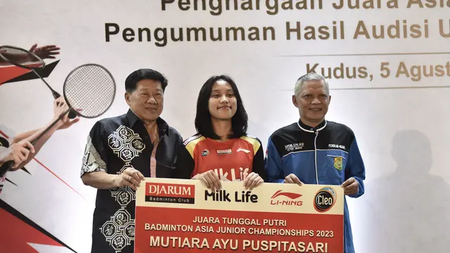 Cetak Sejarah Juara Tunggal Putri Asia Junior Championships 2023 ...