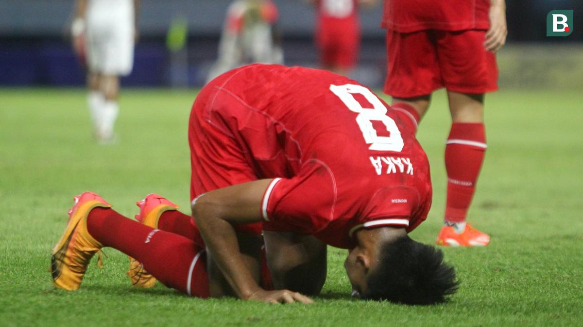 Aksi Unik Arkhan Kaka di Piala AFF U-19 2024, Selalu Sujud Syukur saat ...