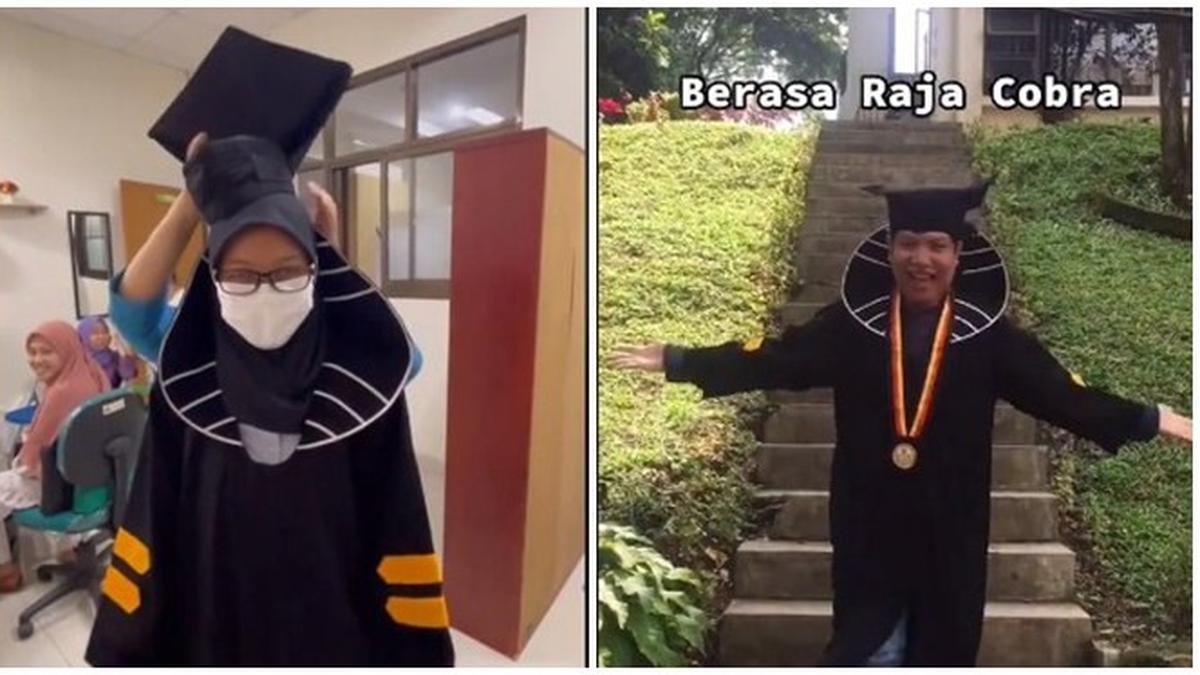 Model Topi Toga Wisuda UPI 2023 Viral, Cara Pakainya Bikin Bingung Netizen
