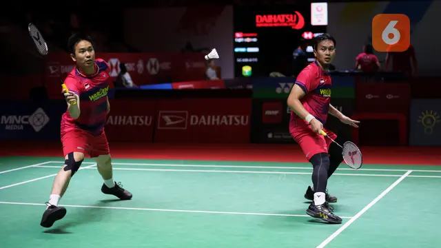 Pasangan Ganda Badminton Mohammad Ahsan-Hendra Setiawan Perpanjang Kontrak dengan Waroeng Steak ...