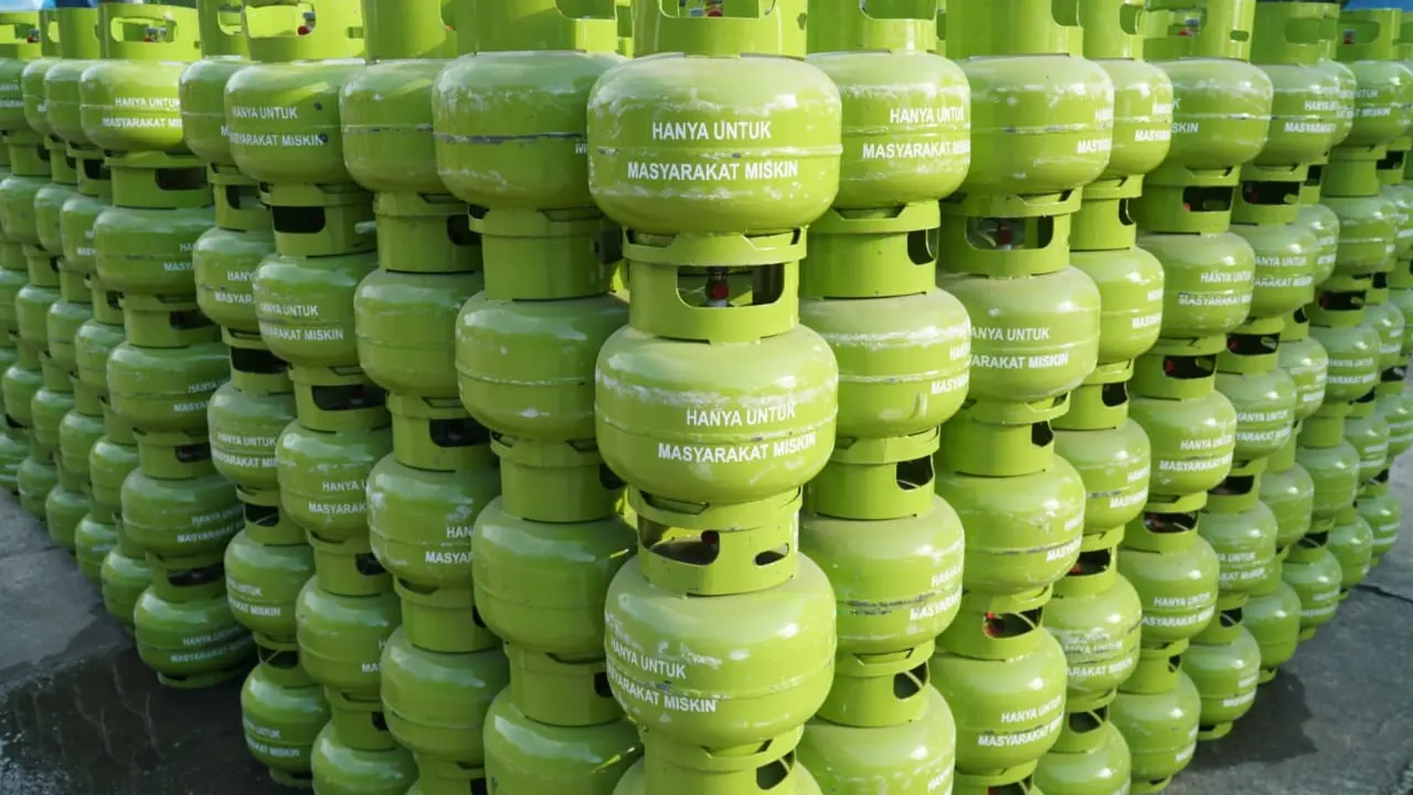 6 Fakta Terkait Gas LPG 3 KG Tak Lagi Dijual di Pengecer, Antrean Warga ...