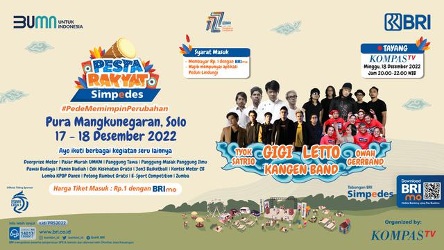 Pesta Rakyat Simpedes 2022 di Kota Solo: Edukasi Digitalisasi Finansial ...