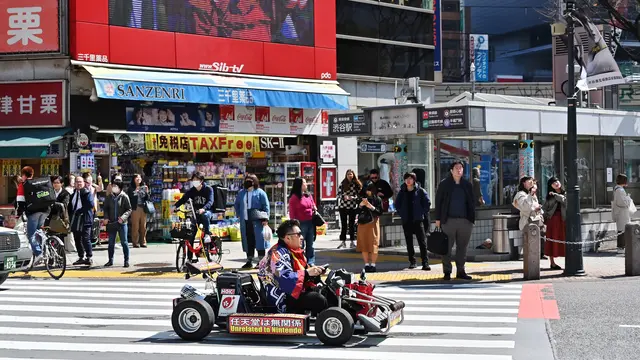 Sensasi Menyeberang di Shibuya Crossing Tokyo - Lifestyle Liputan6.com