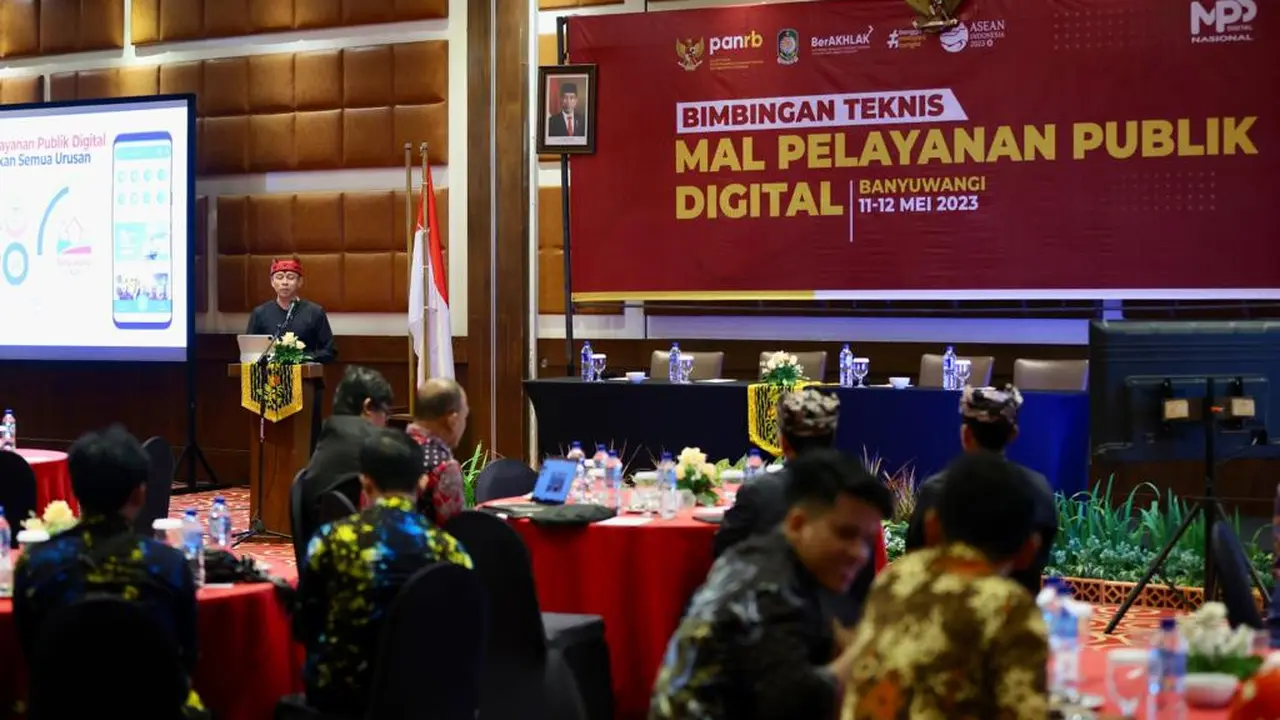 Jadi Pilot Project MPP Digital Nasional, 21 Kabupaten/Kota Ikuti Bimtek di Banyuwangi - Surabaya ...