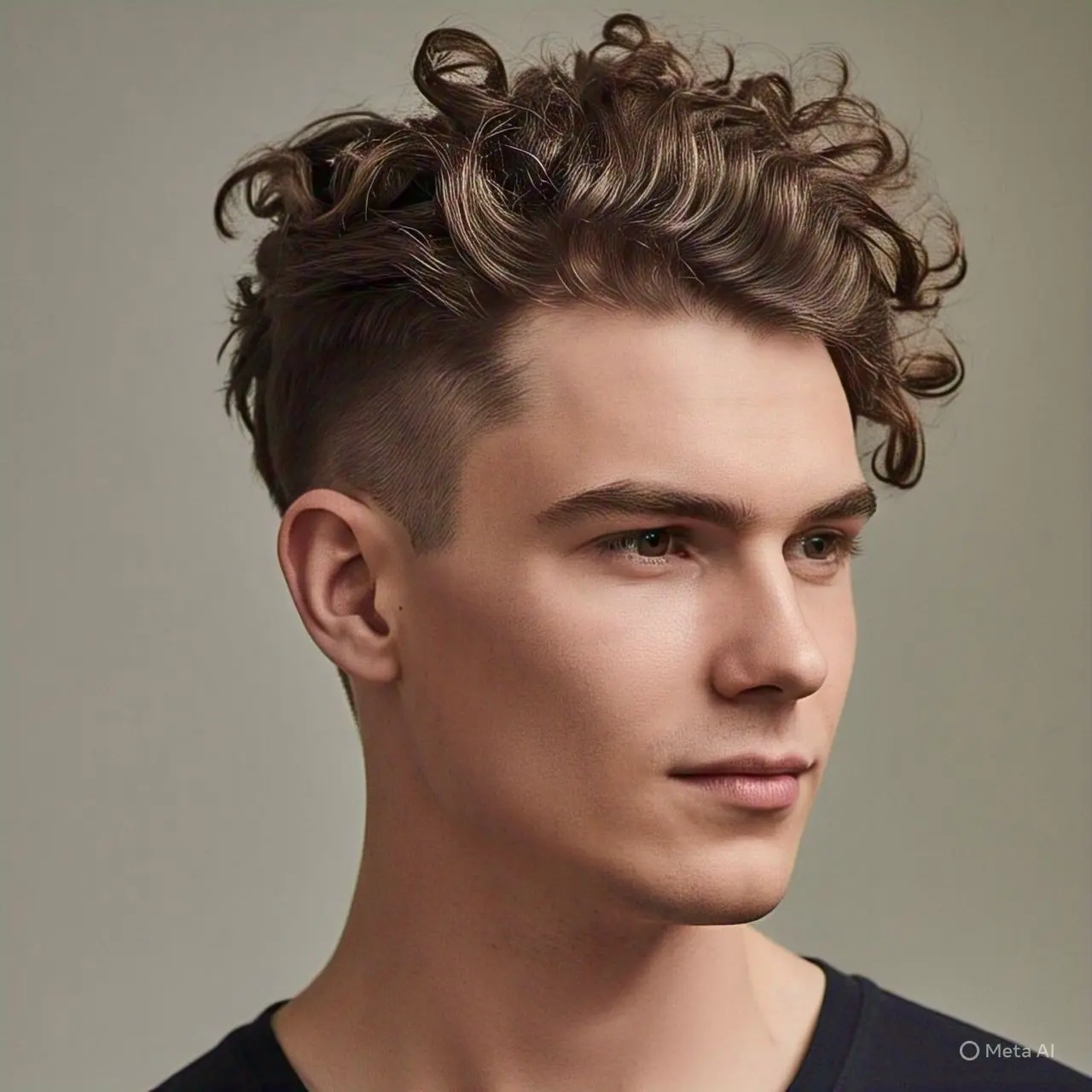 12 Model Rambut Pria Ikal Undercut Terkeren 2025, Tampil Stylish ...