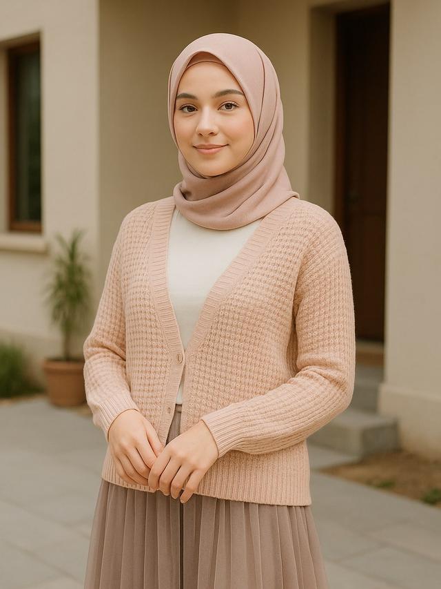 Rekomendasi Outfit Cewe Kue Hijab untuk Hangout, Ngopi, dan Foto Aesthetic