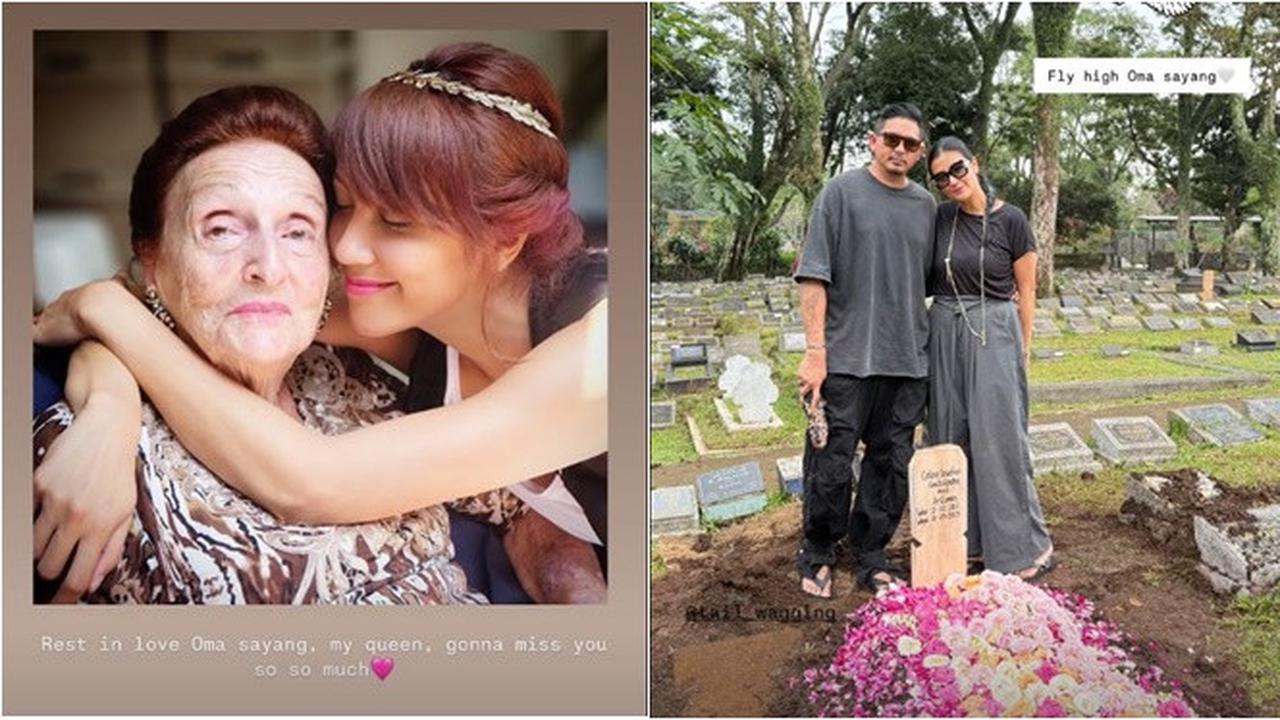 6 Potret Kenangan Sharena Delon dan Nenek Tercinta, Meninggal di Usia ...