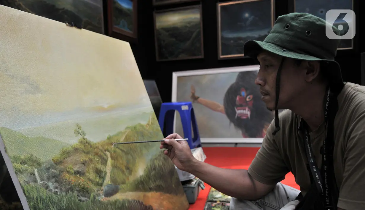 FOTO: Mengunjungi Pesta Seni Rupa Indonesia di Museum Nasional - Foto ...