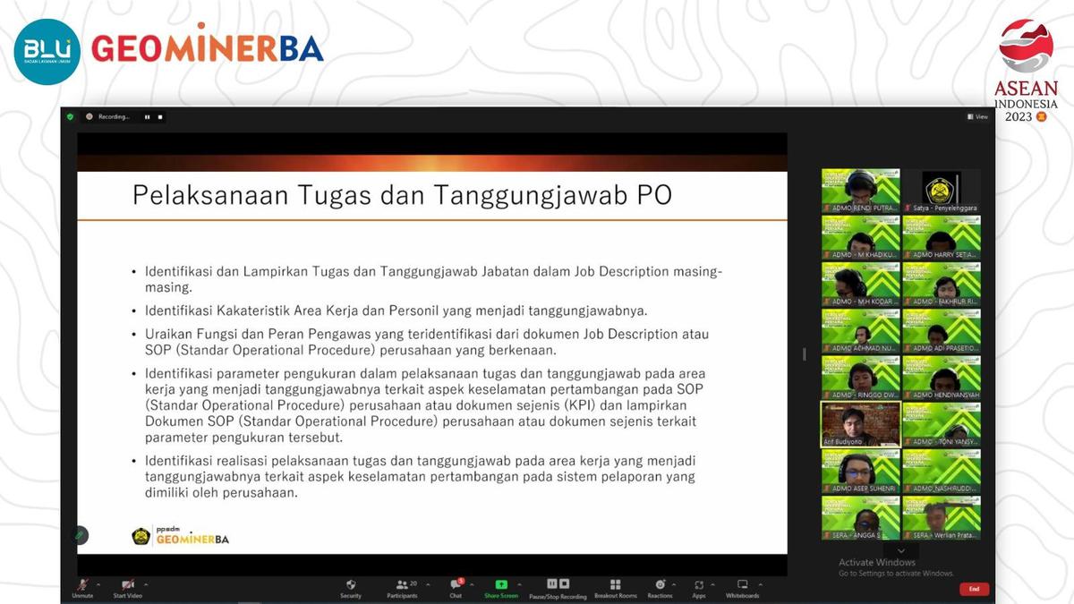 In-House Training POP PT SIS Resmi Dibuka Kepala PPSDM - Bisnis ...