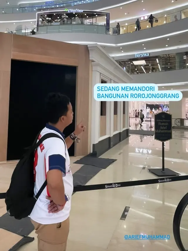 7 Potret Pembangunan Rumah di Dalam Mall Arief Muhammad, Dikebut Cuma 5 Hari - Hot Liputan6.com