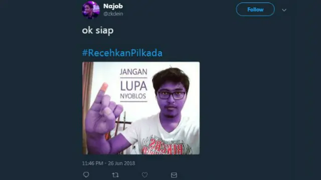 Meme Kocak Kalau Tinta Ungu Pilkada Kebablasan - Citizen6 Liputan6.com