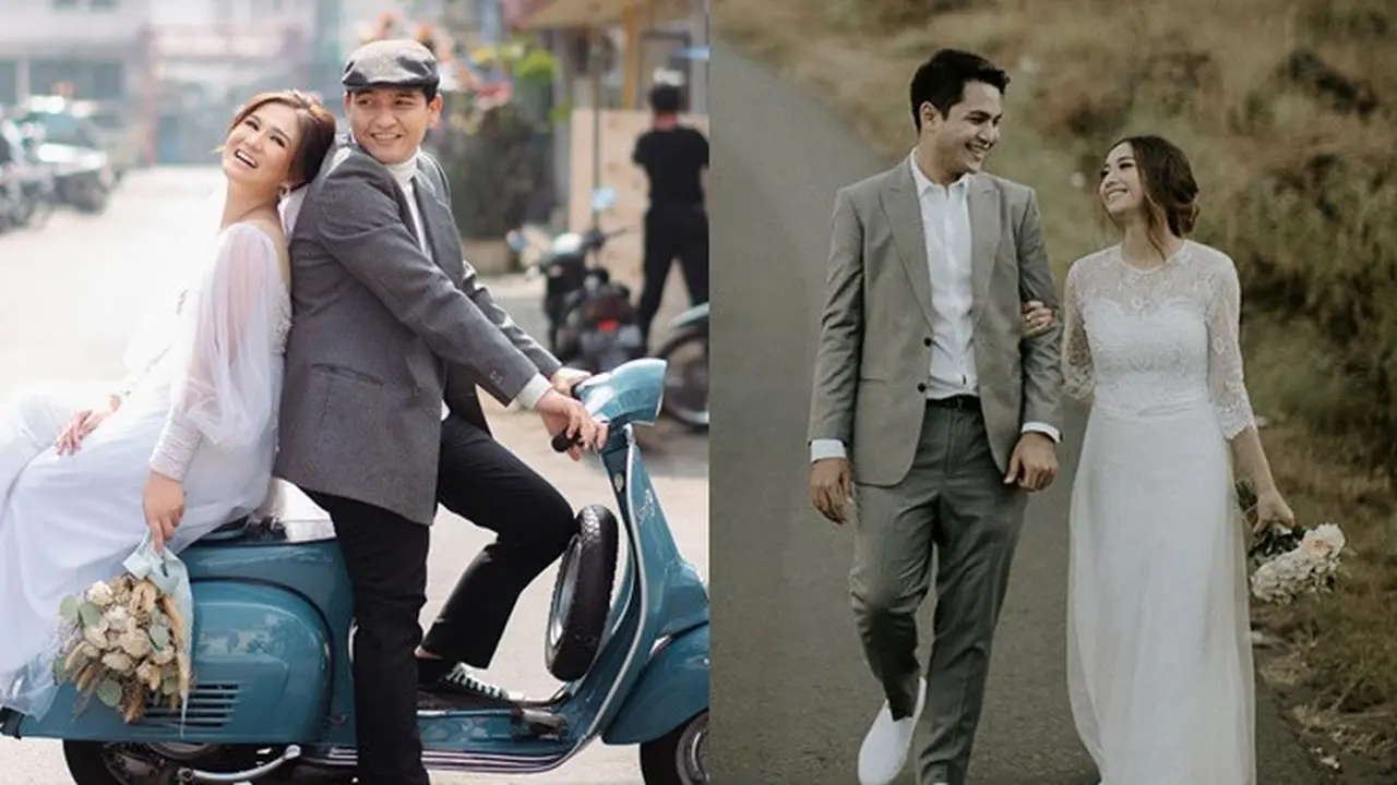 Potret Prewedding 6 Pasangan Artis Cinlok di FTV Ini Romantis, Bak Syuting - Hot Liputan6.com