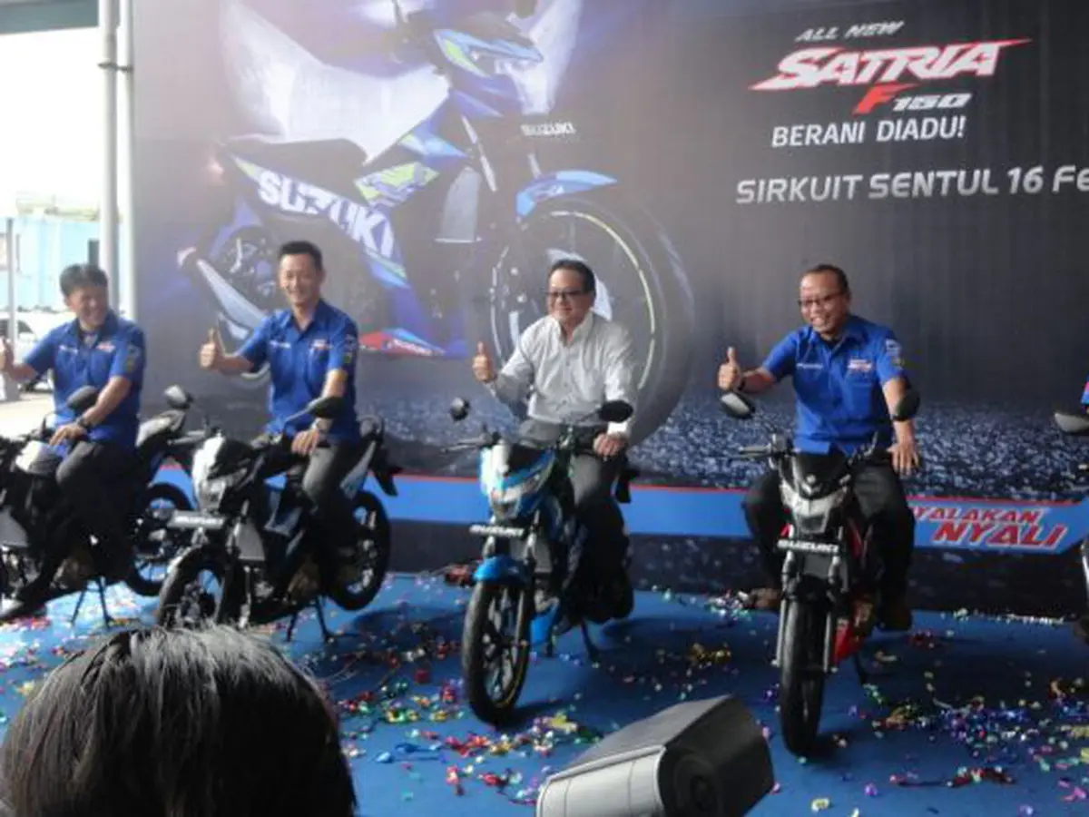 Logotipo Satria F150