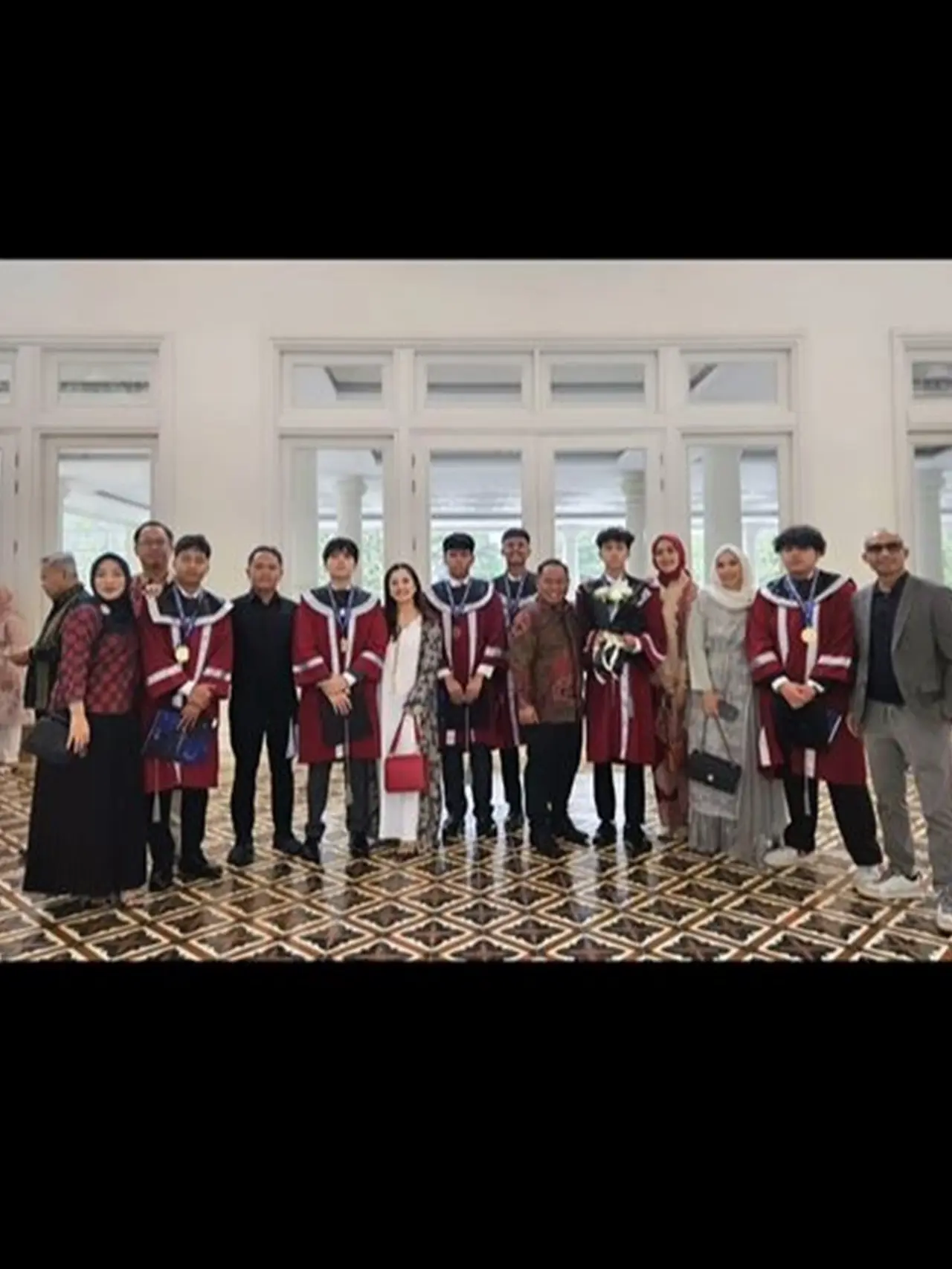 6 Momen Wisuda SMP Anak Sulung Narji, Paras Tampan dan Tinggi Curi ...