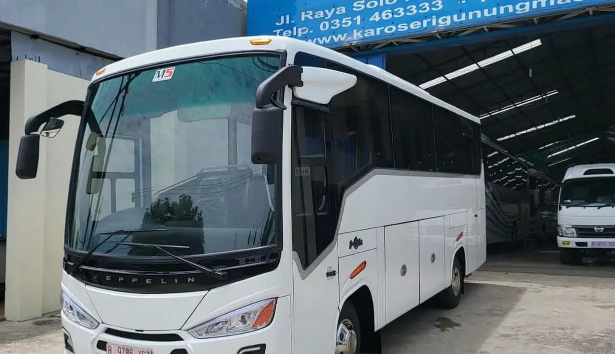 12 Potret Produk Karoseri Gunung Mas, Perusahaan Manufaktur Bus Asal ...