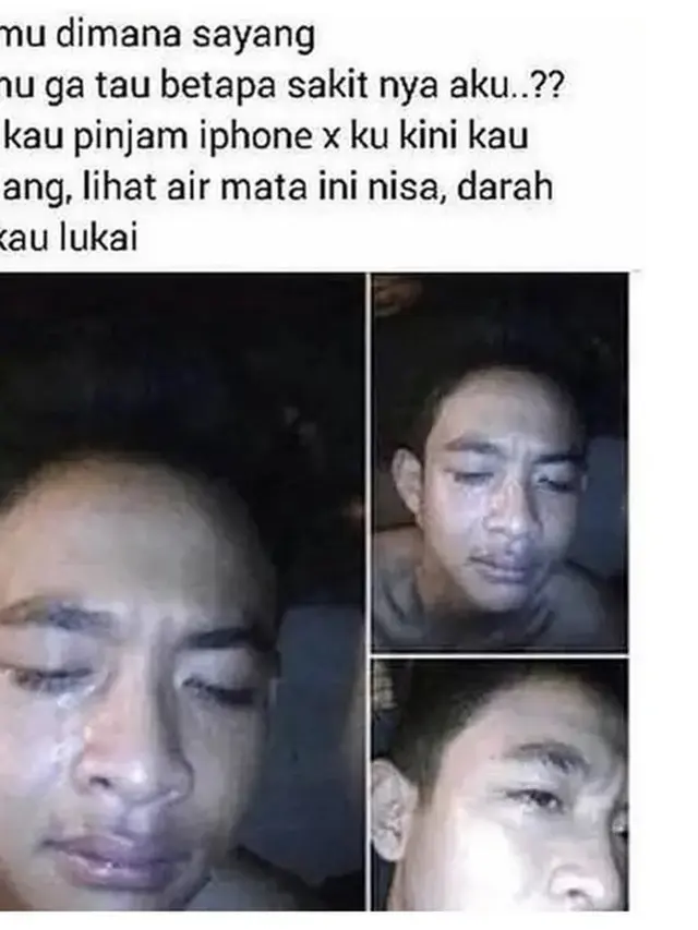 7 Status Nyeleneh Cowok Lagi Galau dan Patah Hati Ini Kocak Banget - Hot Liputan6.com