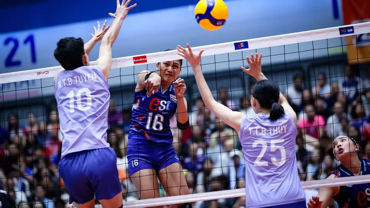 Thailand Juara SEA V League 2025 Putaran Pertama, Indonesia Posisi ...