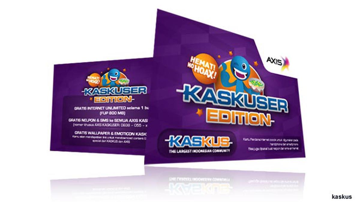 Ultah, Axis Rilis Kartu Perdana Edisi Kaskuser - Tekno Liputan6.com