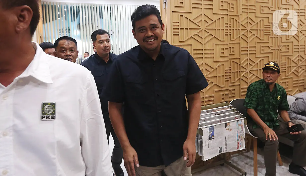 Ikut UKK Bakal Calon Gubernur, Wali Kota Medan Bobby Nasution Sambangi Markas PKB - Foto ...