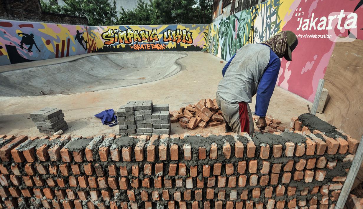FOTO: Pembangunan Taman Simpang UKU Berkonsep Pocket Park - Foto ...
