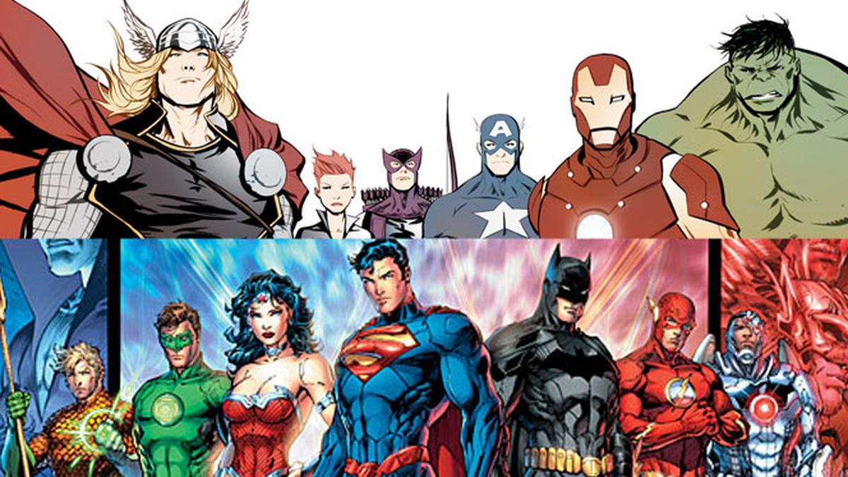 Man of Steel & DC Comics Vs The Avengers & Marvel Comics - ShowBiz ...