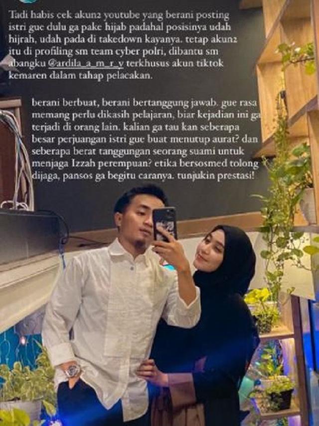 Tersebar Wajah Istri Tanpa Hijab, Taqy Malik Emosi Langsung Lacak ...