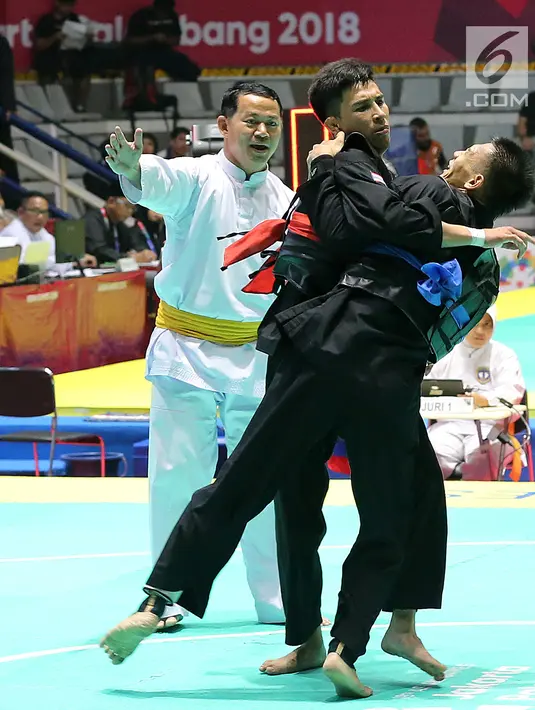 FOTO : Pesilat Indonesia, Iqbal Candra Pratama Masuk ke 8 Besar Asian ...