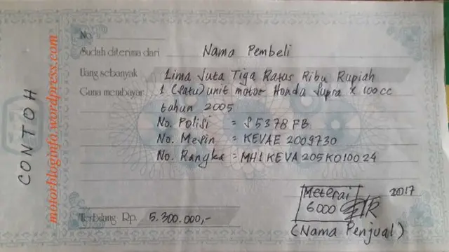 5 Contoh Kwitansi Berdasarkan Jenisnya, Ini Fungsi dan Komponen yang Harus Ada - Hot Liputan6.com