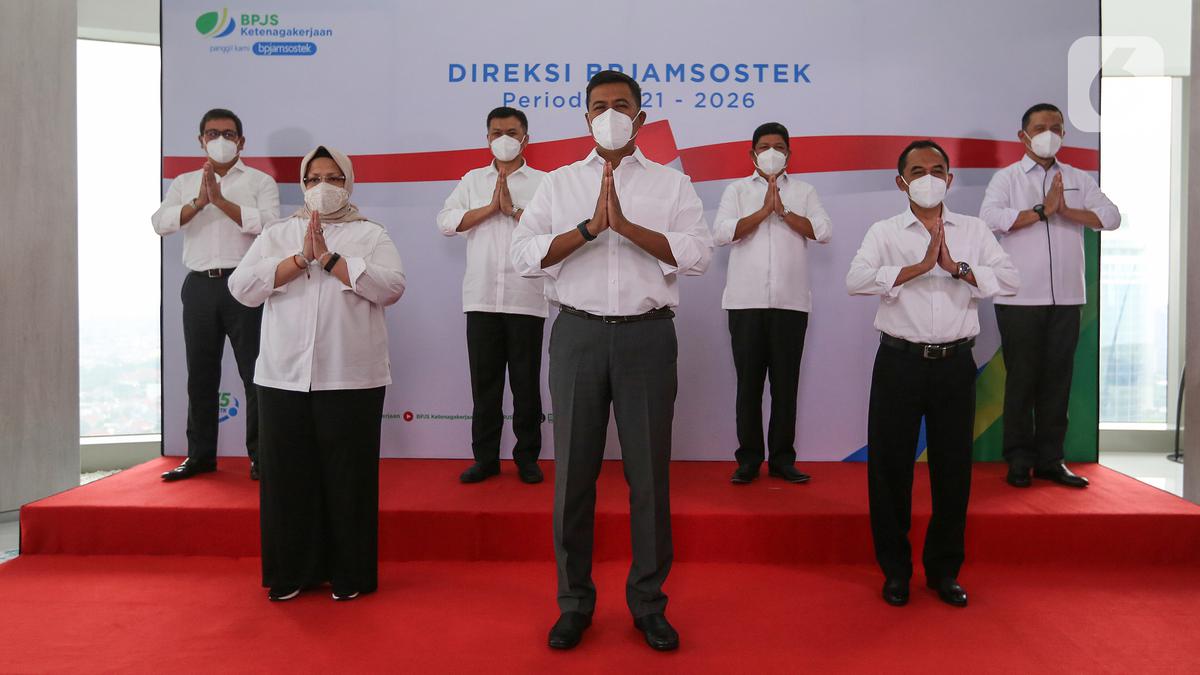 FOTO: Formasi Jajaran Direksi BP Jamsostek Periode 2021-2026
