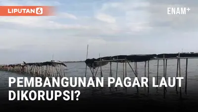 Misteri Pagar Laut Sepanjang 30 Km, Siapa Bertanggung Jawab? - Bisnis Liputan6.com