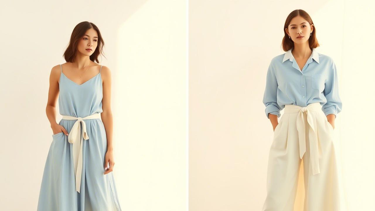 9 Inspirasi Outfit Biru Muda, Cocok untuk Pria dan Wanita