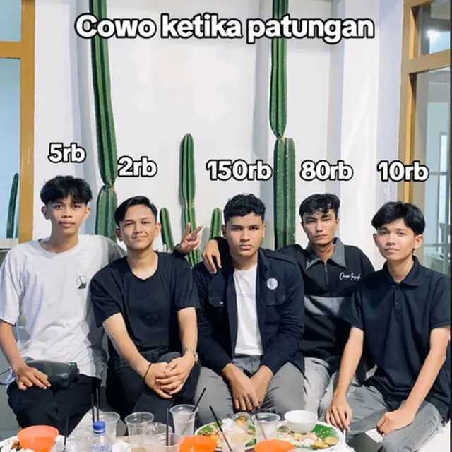 6 Meme Cowok dan Cewek ketika Patungan Ini Kocak, Bikin Angguk Setuju ...
