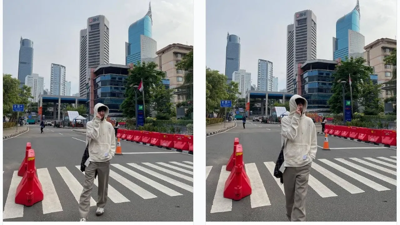 5 Potret Renjun NCT Dream Mejeng di Lokasi Citayam Fashion Week ...