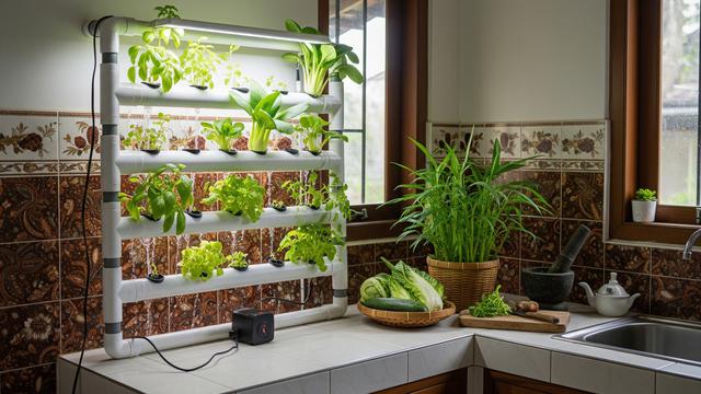 9 Model Kebun Mini yang Bikin Dapur Selalu Ada Sayur, Rumah Asri dan Hemat