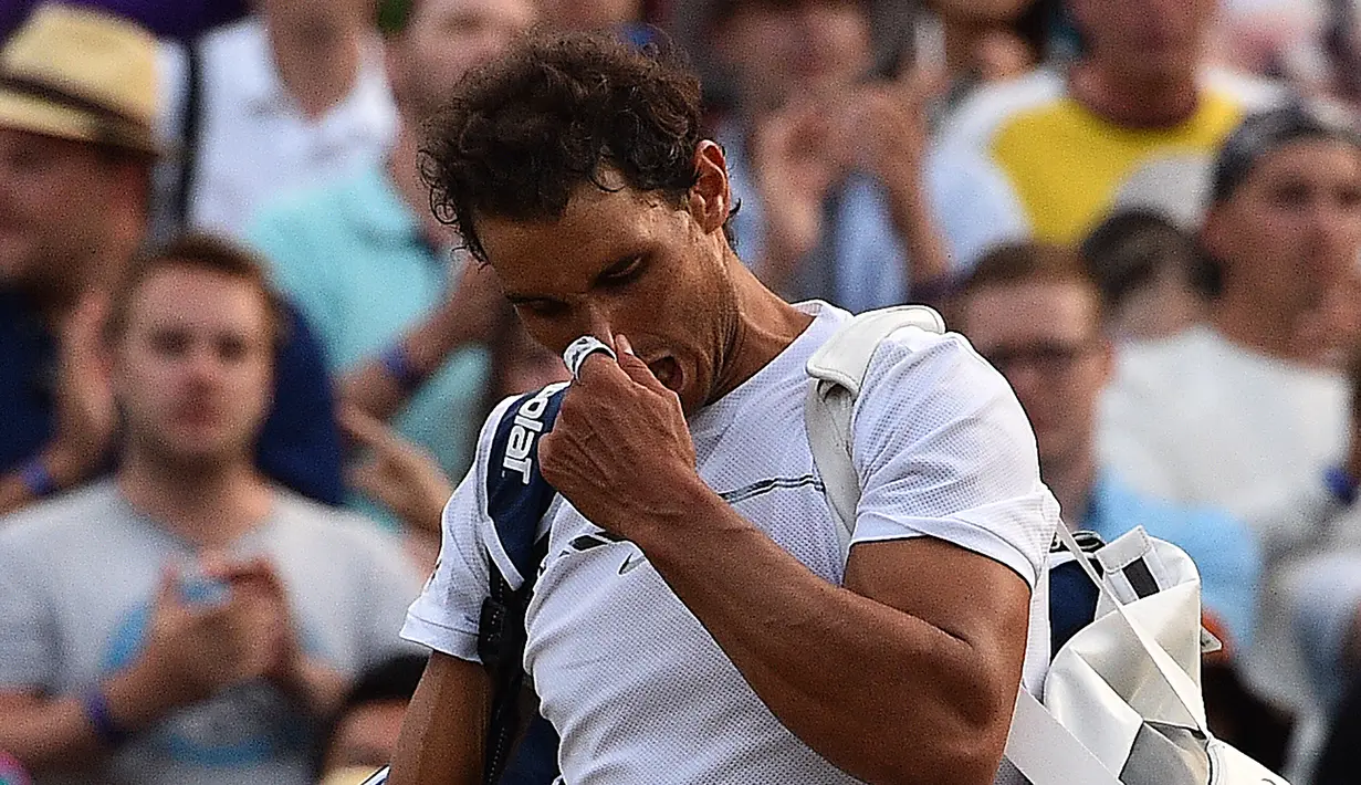 Wajah Sendu Nadal Setelah Tersingkir Lewat Maraton Lima Set di ...