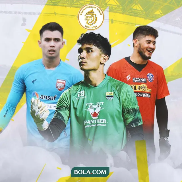 3 Kiper Terbaik BRI Liga 1 2023 / 2024 versi Bola.com: Tembok Kukuh bak ...