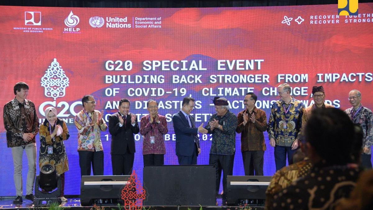 Gelar G20 Special Event, Menteri Basuki Bagi Pengalaman Atasi Bencana ...