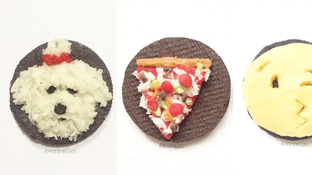 Oreo-Oreo Lucu dan Unik Ini Bikin Nggak Tega Memakannya - Photo Fimela.com