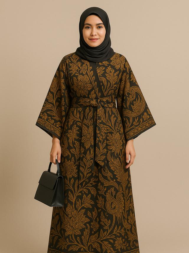 10 Model Baju Batik Syar'i Elegan Kekinian Favorit Para Hijabers di ...