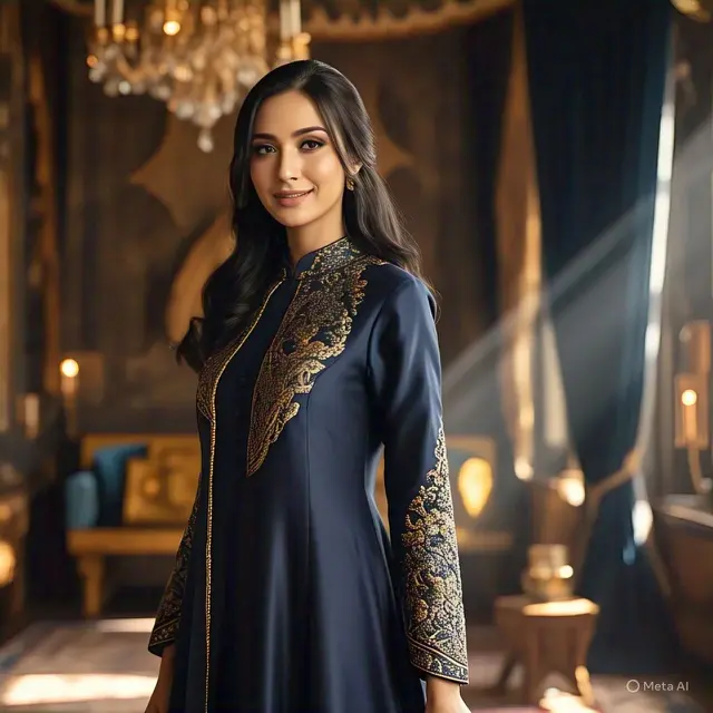 5 Inspirasi Baju Muslim Warna Navy yang Lagi Hits, Tampil Elegan di ...