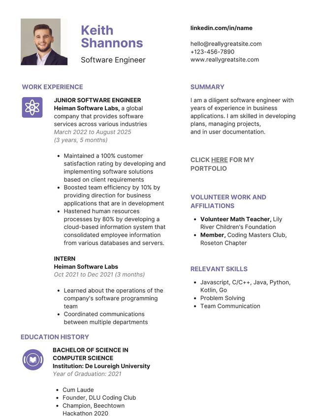 6 Contoh CV Bahasa Inggris, Ada CV Formal, Non Formal, dan Kreatif ...