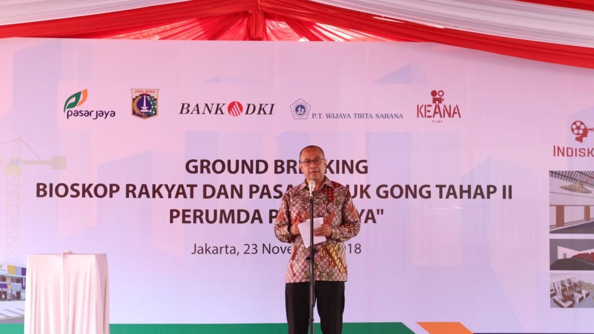 Pembangunan Pasar Teluk Gong Tahap II Ditarget Rampung Akhir 2019