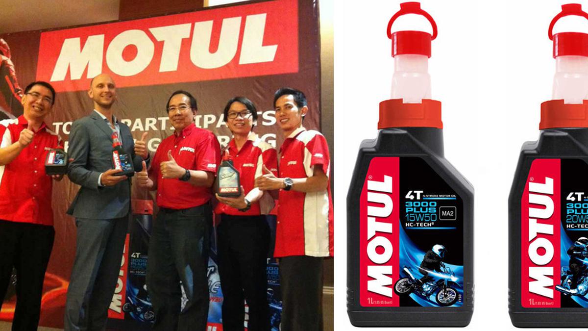 Motul Luncurkan Pelumas Motor 3000 Plus - Berita Otosia.com