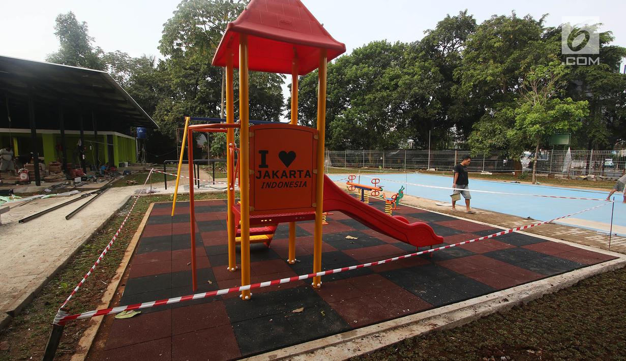 PHOTO: Pemprov DKI Kebut Pembangunan RPTRA - Foto Liputan6.com