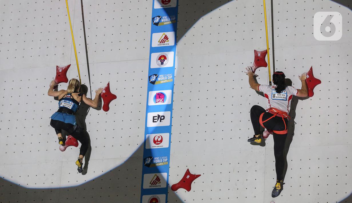 Desak Made Rita Kusuma Dewi Raih Juara Dua Piala Dunia Panjat Tebing ...